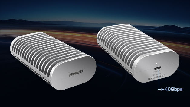 TerraMaster lance le D1 SSD Plus : boîtier SSD portable USB4 ultra ...